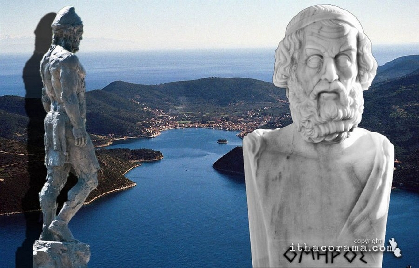 Homer & Odysseus - Ithaorama Portal
